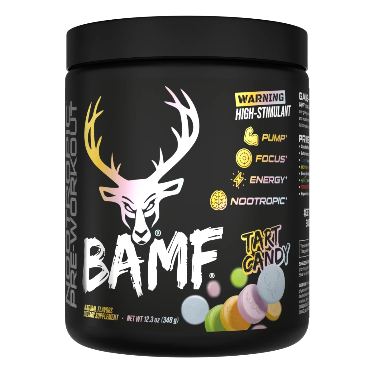 BAMF High Stimulant Nootropic Pre-Workout - Bucked Up